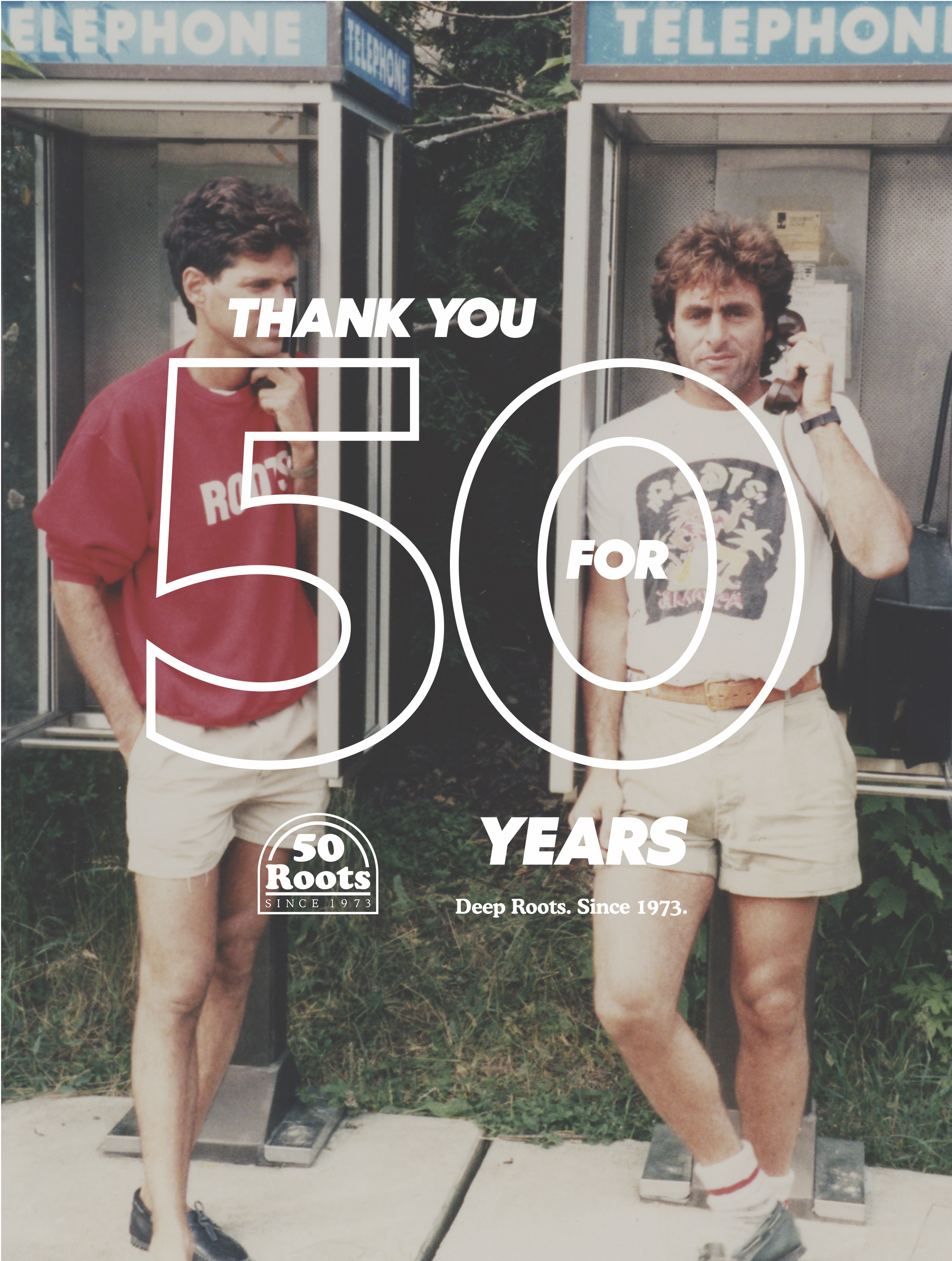 Roots 推出50周年限定系列