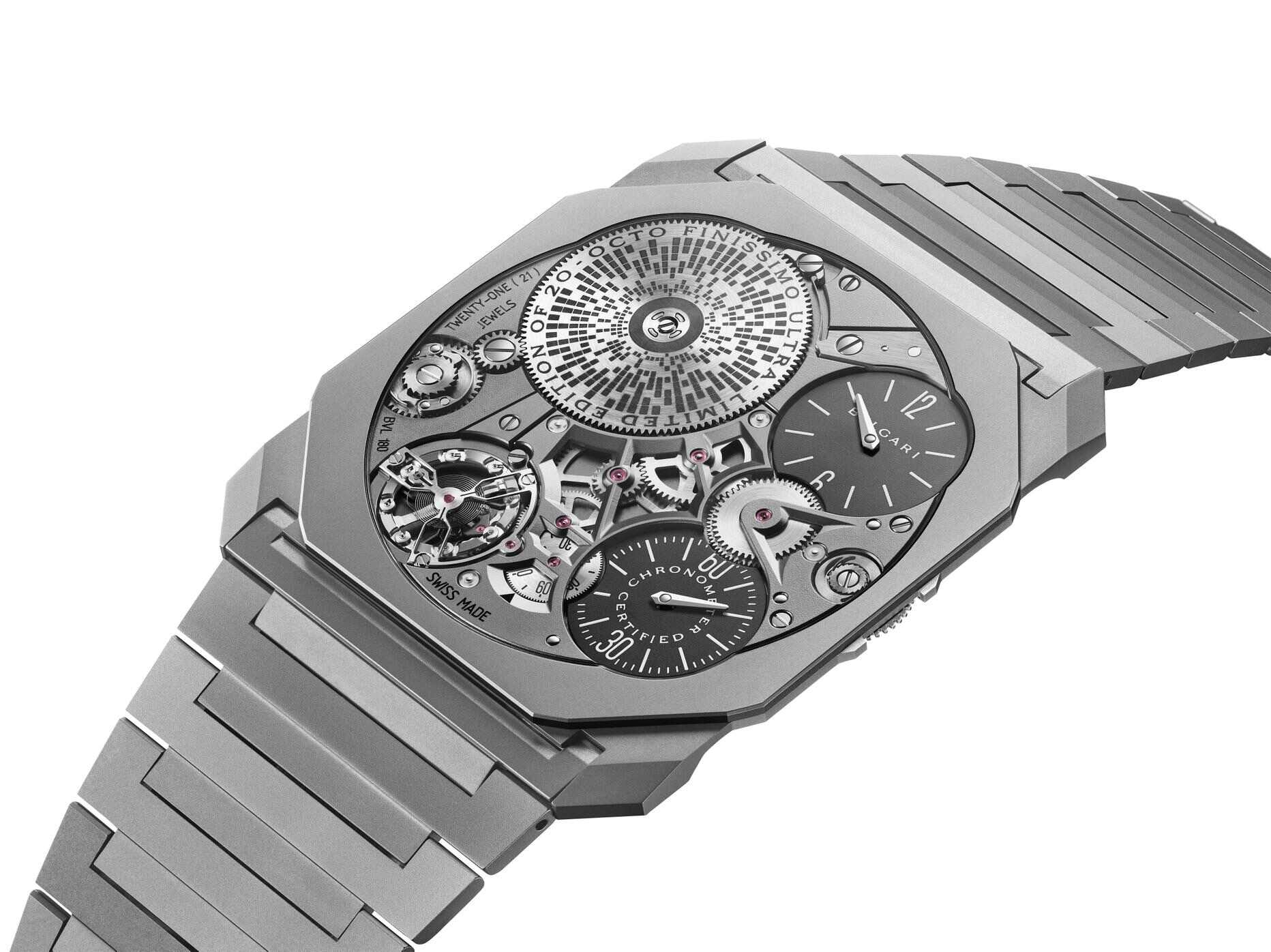 BVLGARI宝格丽耀目呈现全新OCTO FINISSIMO ULTRA腕表 BVLGARI宝格丽重磅发布 OCTO FINISSIMO ...